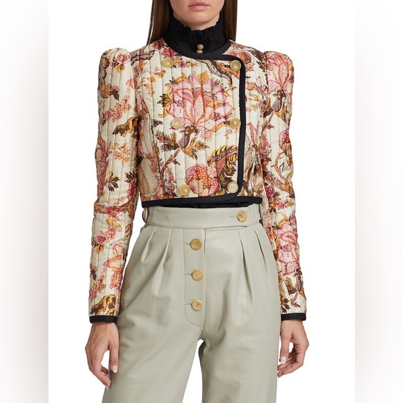 anna mason | Jackets & Coats | Anna Mason Dora Quilted Jacket In Cerise ...